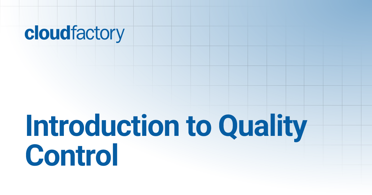 Introduction to Quality Control | AI Data Platform Docs