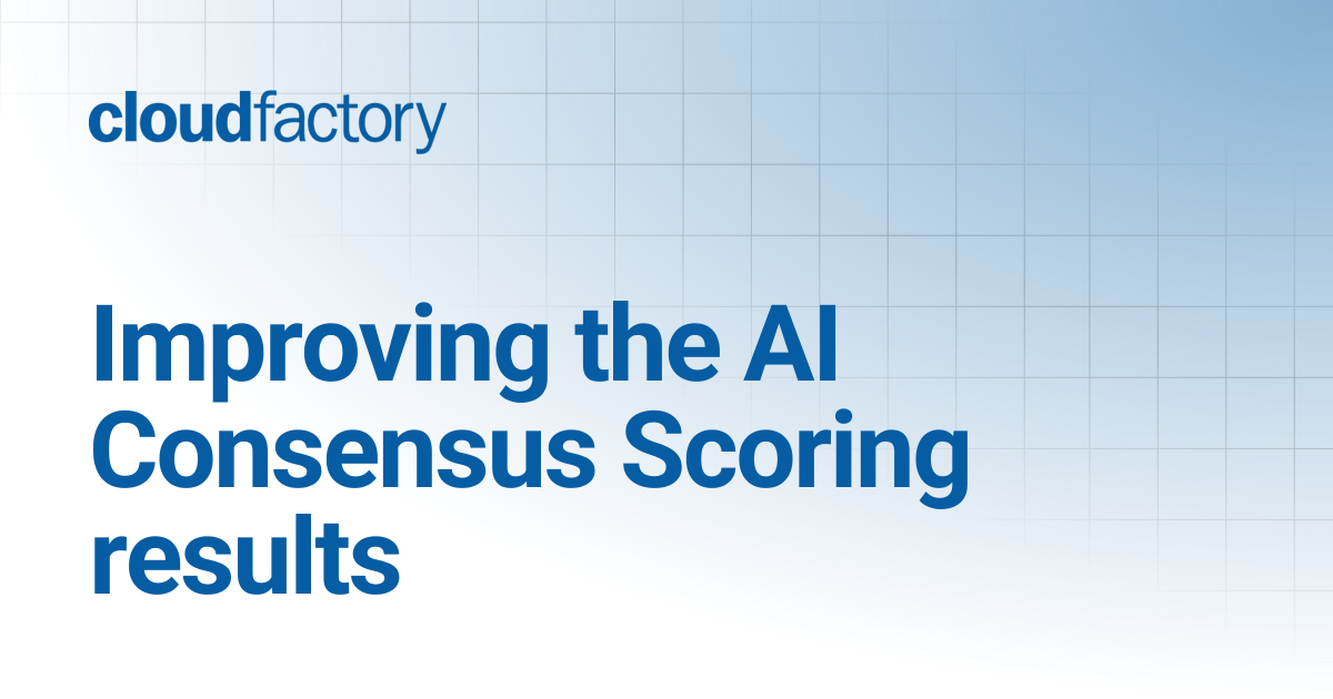Improving the AI Consensus Scoring results | AI Data Platform Docs